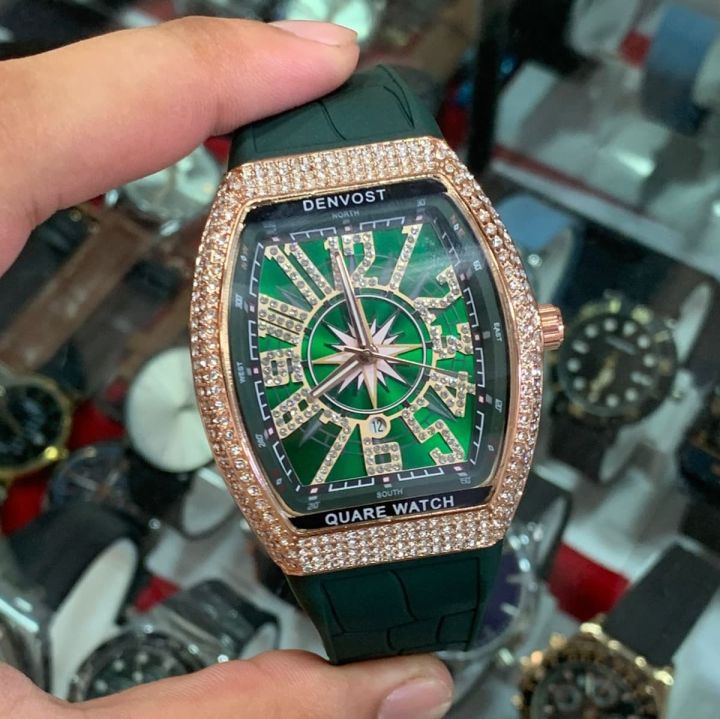 Iced Frank Muller Mens Luxury Watches Ceramic Bezel Luminous | Daraz.pk