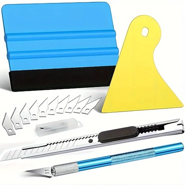 Professional Window Film & Vinyl Wrap Kit with Static Cling Tech ...