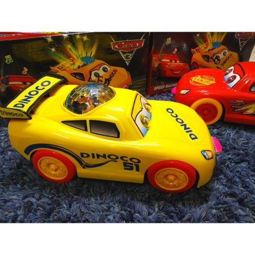 Dinoco S1 3d lightening car for kids | Daraz.com.bd