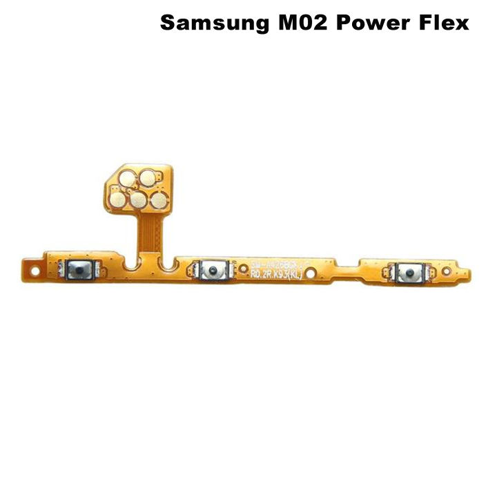 Volume On Off Power Buttons Flex Cable For Samsung M02 Flex Repair Part ...