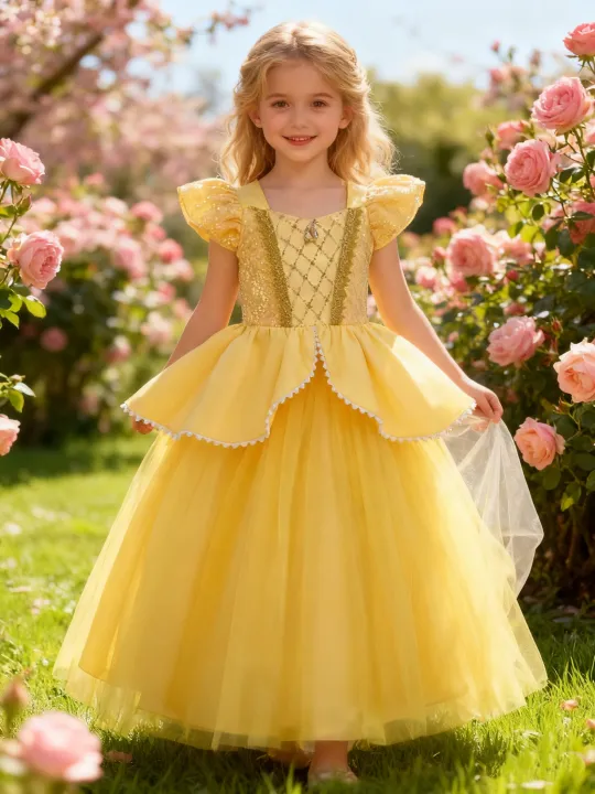 Popular Movie Queen'S Children'S Clothing Girl Princess Dress ...