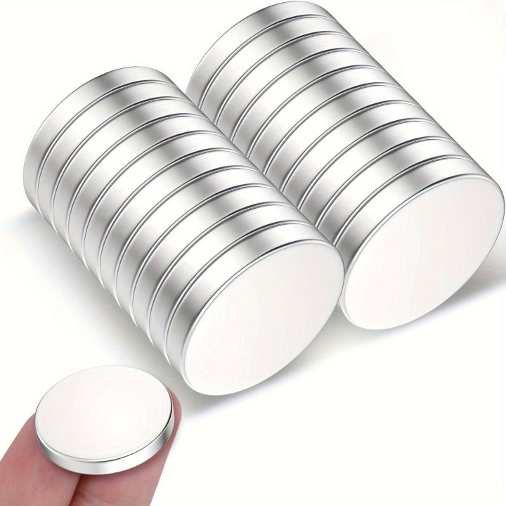20pcs 18mm x 3mm Small Magnets suitable for science, tool storage ...