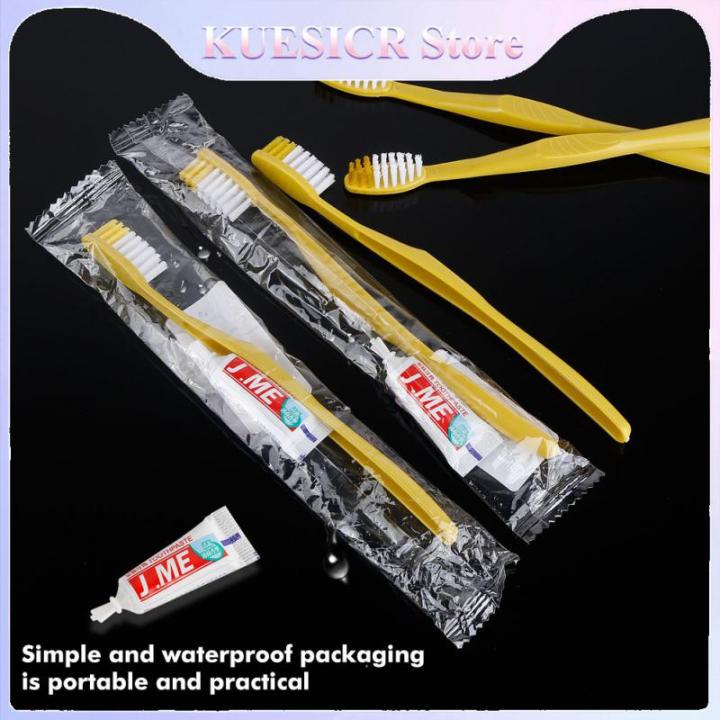 1/10/20/50/100pcs Disposable Portable Toothbrush Toothpaste Sets Wash ...