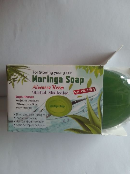 Moringa Soap (Herbal Medicated) | Daraz.com.bd