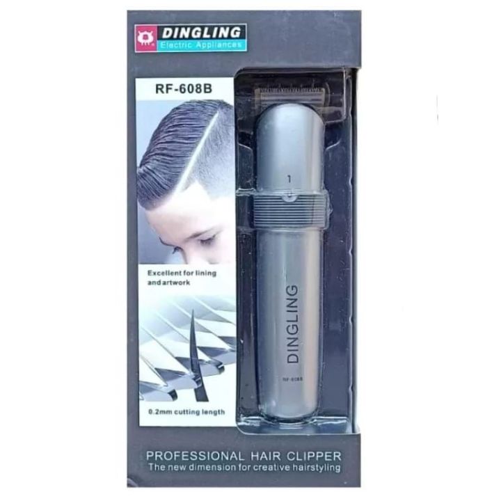 Dingling RF-608B Rechargeable Hair Clipper | Daraz.pk