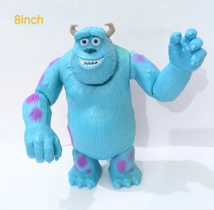 Disney Pixar Monsters Inc. Mattel 8” Sully Action Figure Posable Toy ...