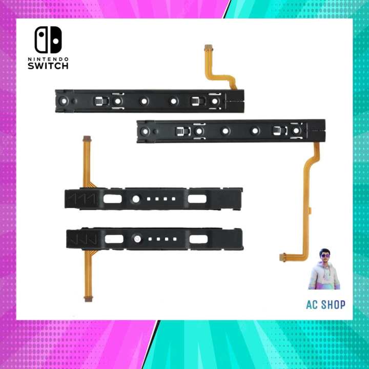 Nintendo Switch parts left right slide rail, suitable for Joy Con and ...