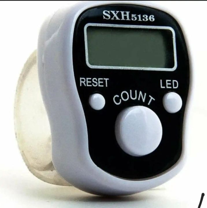 Digital counter multi purpose finger ring digital tally counter LED ...