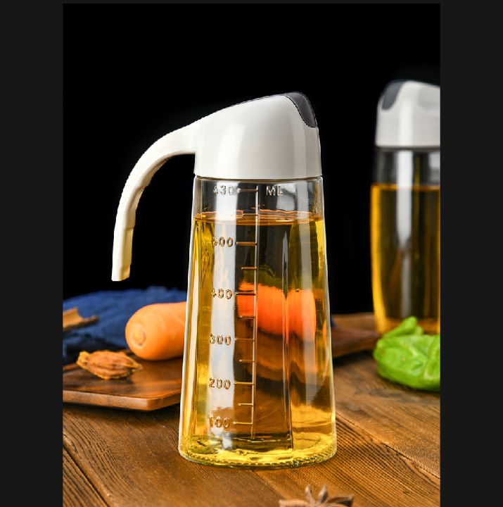 630ml Kitchen Storage Bottle with Automatic Opening and Closing of ...