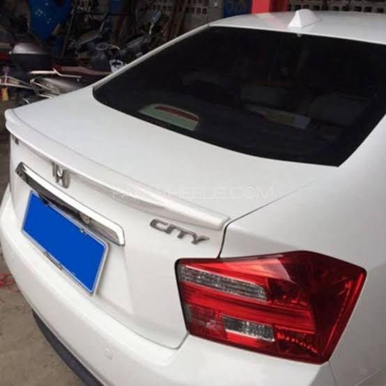 HONDA CITY TRUNK SPOILER WITH PAINTED/ PLASTIC | Daraz.pk