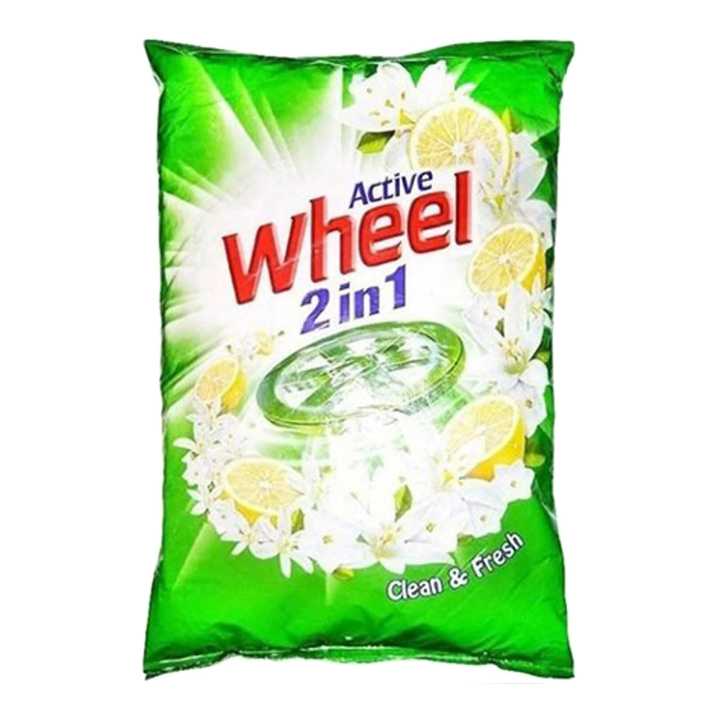 Wheel Active Green 2 in 1 Detergent Powder 1 Kg | Daraz.com.np