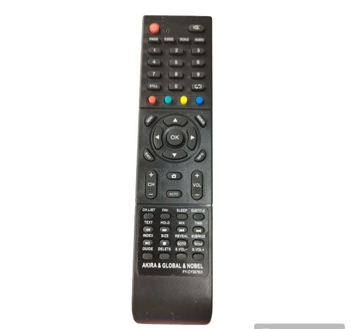 AKIRA & GLOBAL & NOBEL FY-CY307EX remote control LCD/LED TV universal ...