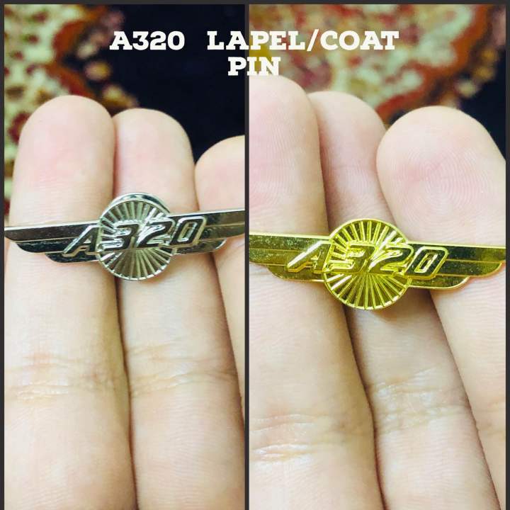 High quality A320 aircraft airplane airbus plane lapel cost pin wing ...