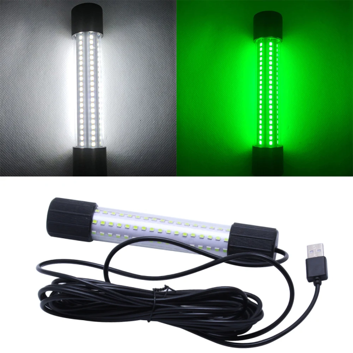 1 Pc Underwater Led Fishing Light, Night Fishing Usb Fishing Light ...