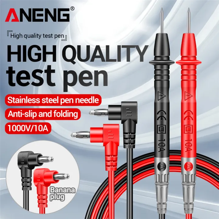 ANENG PT840 Multimeter Probe Test Leads Pin Universal 1000V 10A Current ...