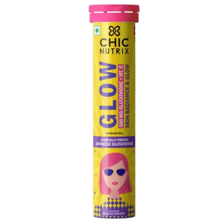 Chicnutrix Glow Effervescent Tablets for clear, glowing skin | Daraz.lk