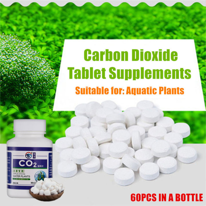CO2 Tablet Carbon Dioxide Diffuser for Water Plant Aquatic Leaf Float ...