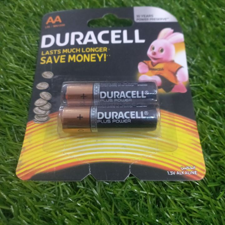 duracell AA SIZE 1.5 VOLT ALKALINE BATTERY | Daraz.pk