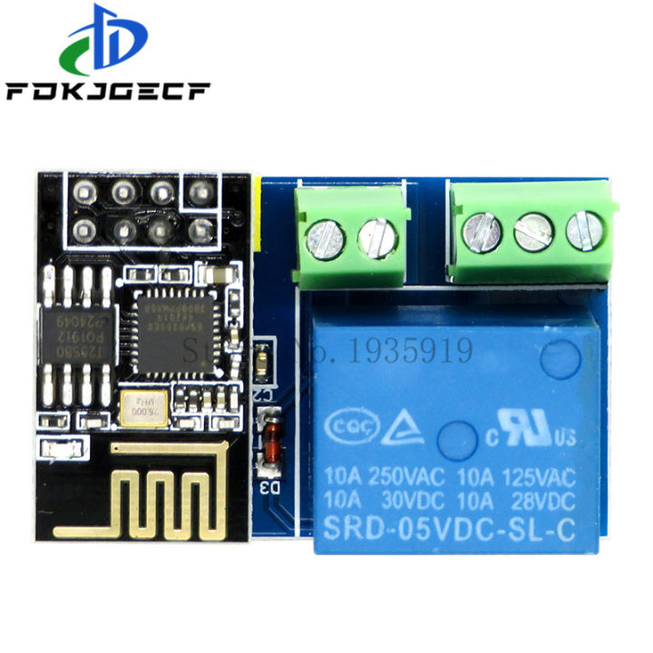 ESP8266 ESP-01S 5V WiFi Relay Module Things Smart Home Remote Control Switch for Arduino Phone ...