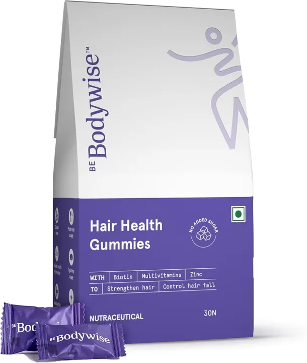 bodywise hair growth gummies 30N | Daraz.lk