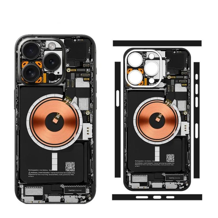 Tear Down Skin Adesivos Stikers for IPhone 15 14 13 Pro Max Plus Full ...