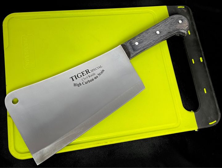 Original Tiger Stainless Steel Meat & Bone 1kg Cleaver | Daraz.pk