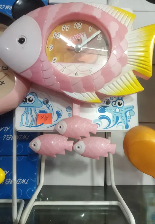 Fish design alarm clock | Daraz.com.bd