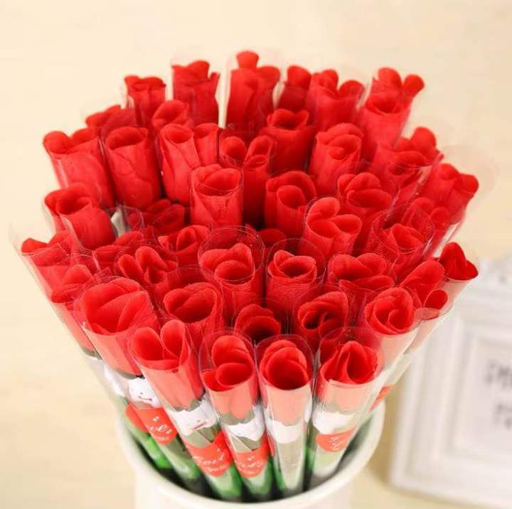 Red rose 🌹 single Flower with Pack for Gifts / Love Gifts / Anniversary ...