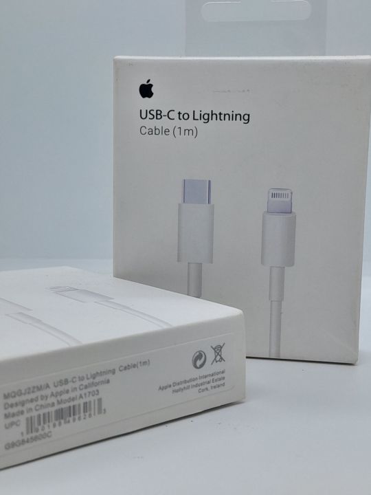 Apple Lightning Cable to USB-C -1m(3ft) Apple USB-C to Lightning Cable ...