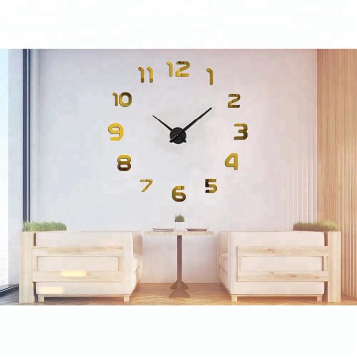 Diy 3D Wall Clock (1Year Warranty) | Daraz.com.np