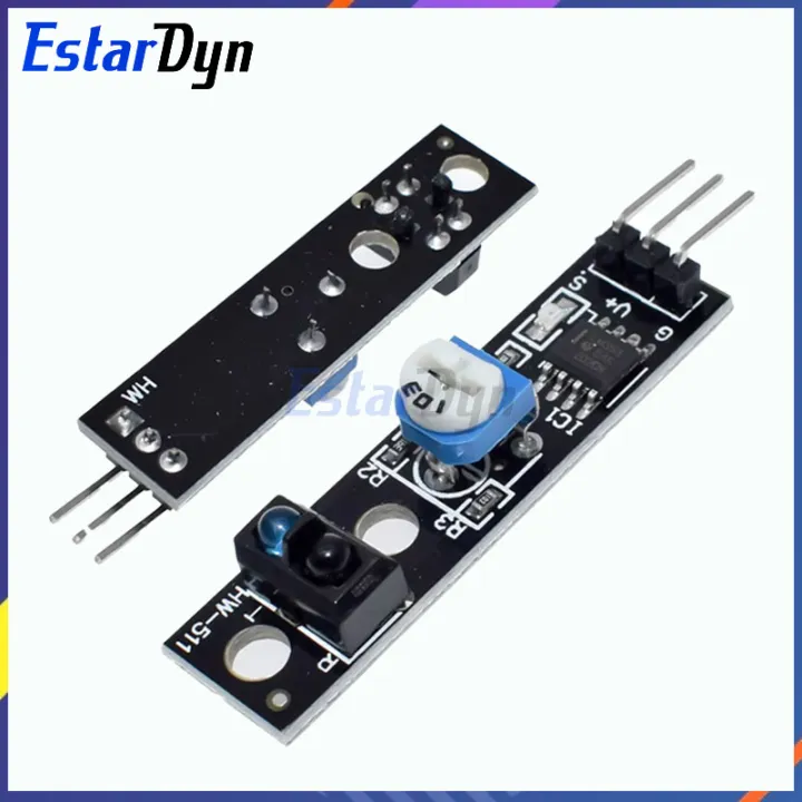Estardyn TCRT5000 IR Infrared Line Track Follower Sensor TCRT5000L ...