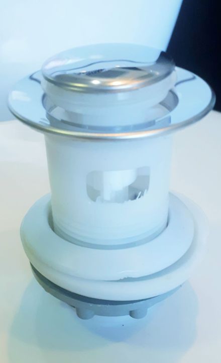 Stainless Steel Top Plastic POP-UP Basin Waste 1¼ | Daraz.lk