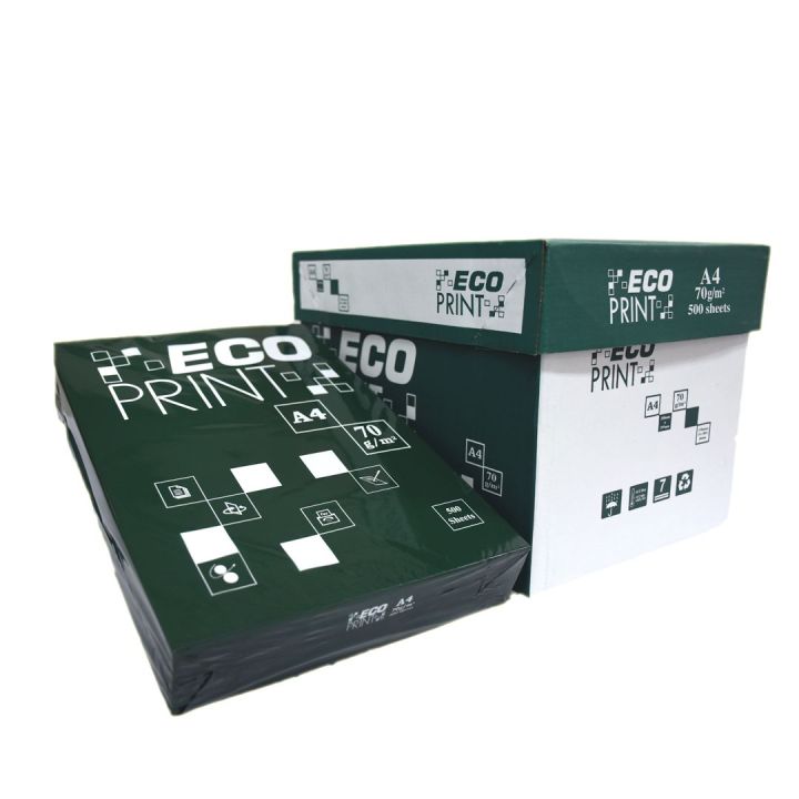 Eco Print Photocopy Paper 70gsm (A4 Bundle) 500 sheets | Daraz.lk