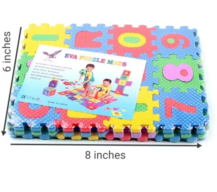 36Pcs Set 4Cmx4Cm Alphabet Letters Numbers Puzzle Kids Puzzles Toys ...