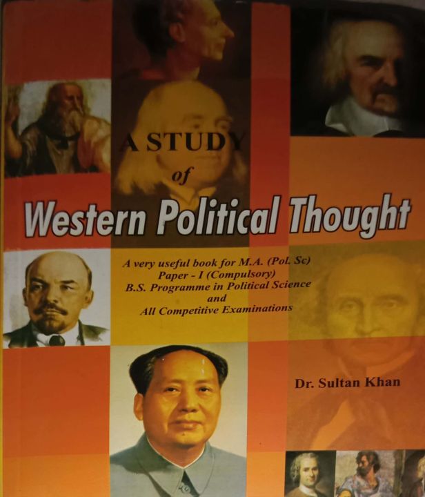 A Study Of Western Political Thought ( A Very Usefull Book For M.A ...