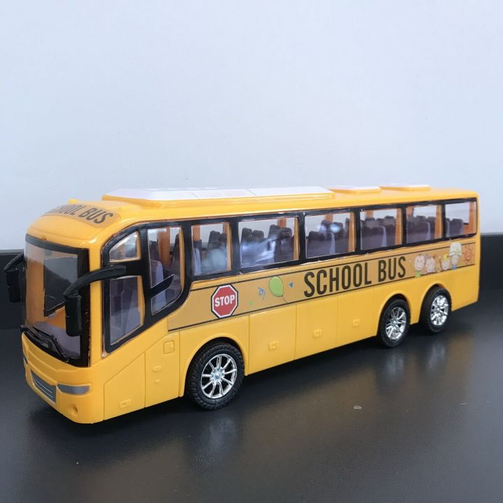 Bus Kids Toys Children Pull Back Car Model Bus Toy Play Vehicles ...