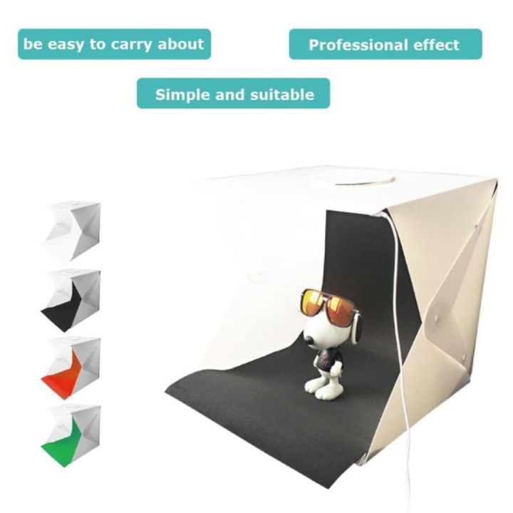 RF07 Profession Mini Folding Lightbox Photography Photo Studio Softbox ...