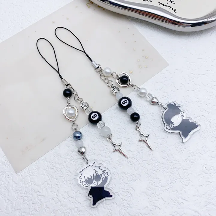 Anime Jujutsu Kaisen Keychain Geto Suguru Satoru Gojo Matching JJK ...