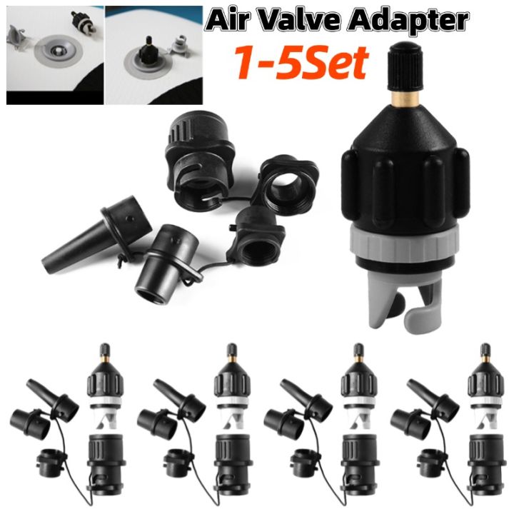 Paddle Inflatable Boat Adapter Sup Pump Nozzles Converter Kit Surf ...