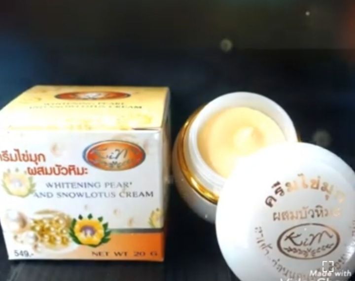 K.M whitening Pearl and Snow Lotus Night Cream | Daraz.com.bd