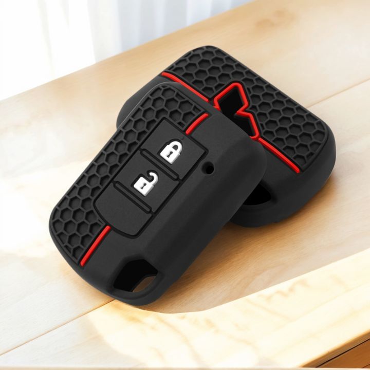 2 Buttons Shell Fob Holder for Mitsubishi Eclipse CROSS Outlander SPORT ...