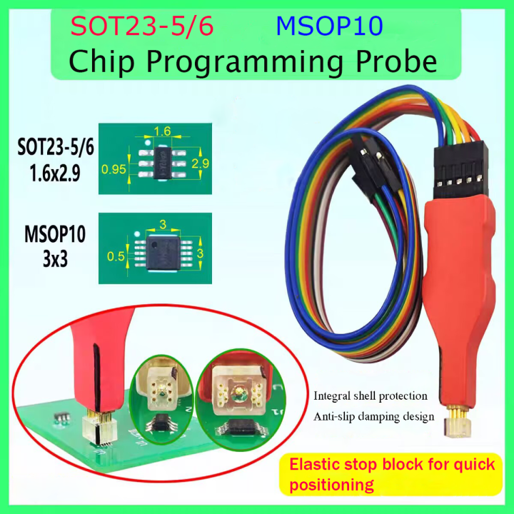 SMD Probe, Programming/Reading/Writing Pogo Pin & Test Download Cable ...