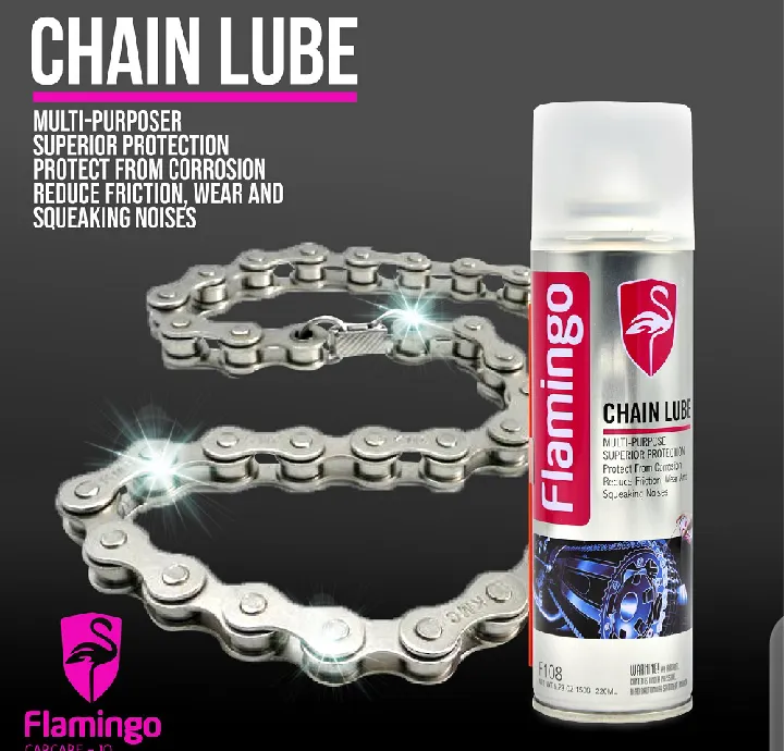New Flamingo Chain Lube Multipurpose - 220 ml | Daraz.pk