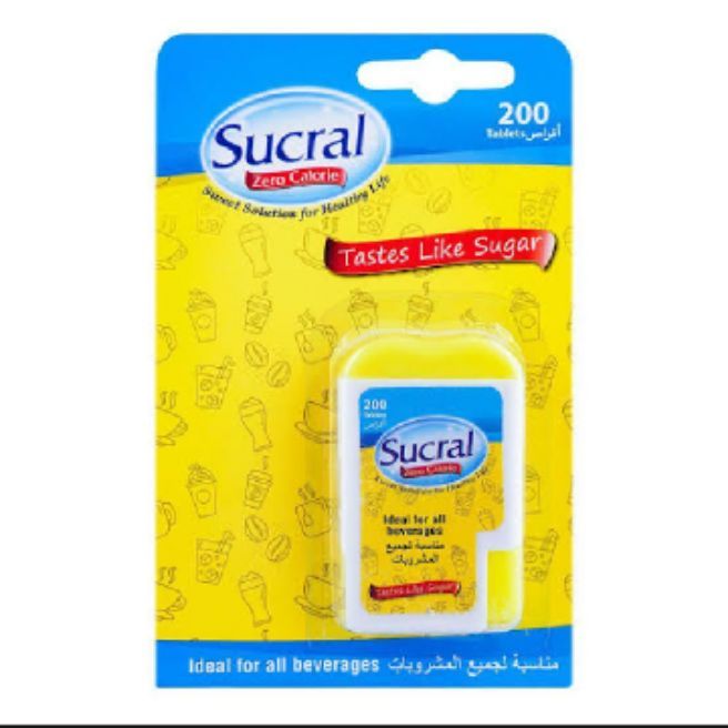 Sucral Tablet Zero Calorie sweetener (Tablet 200) | Daraz.pk