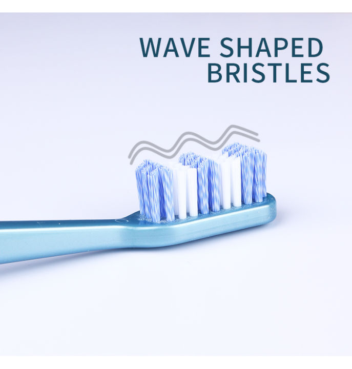 Medium bristle toothbrush 6 independent packages For adult men and ...