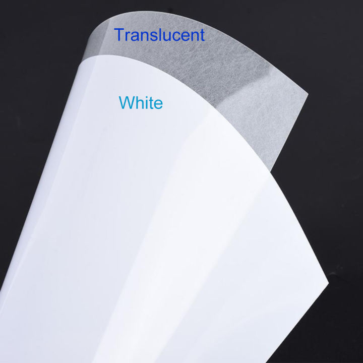 10 Pcs White/Translucent A4 Heat Shrink Films Papers 0.3mm Thickness ...