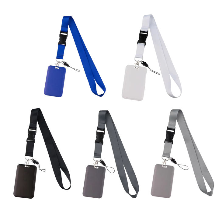 Pure Lanyard Keychain Making Kit with ID Card Holder Cell Phone Charm ...