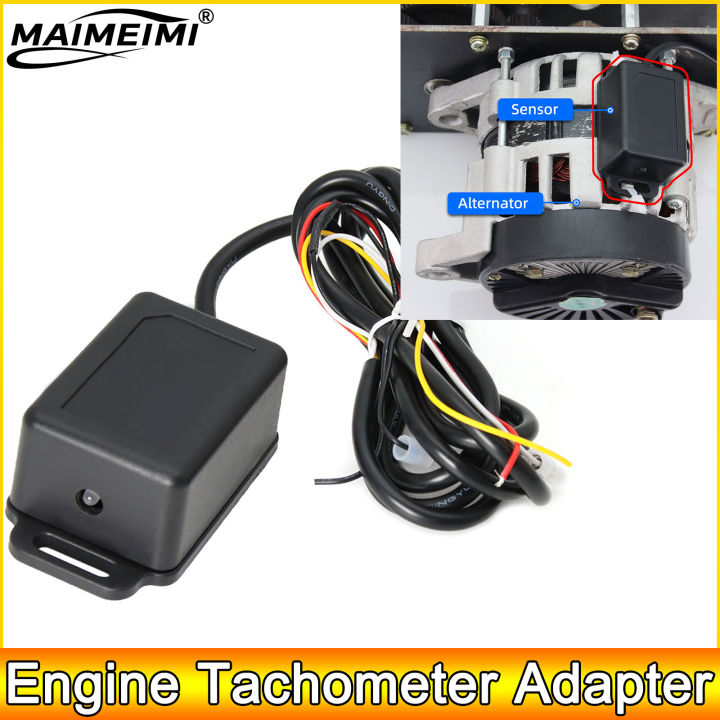AD Tachometer Sensor Adapter RPM Signal Adapter Tacho Meter for Car ...