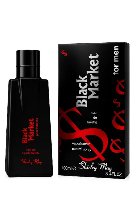 Black Market Eau de Parfum for Men – 100ml Natural Spray – Premium Long ...