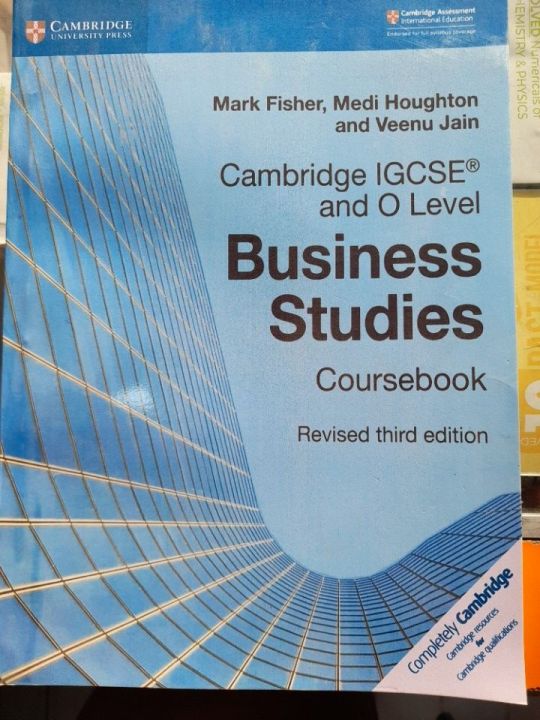 Cambridge IGCSE and O Level Business Studies Coursebook Revised 3rd ...